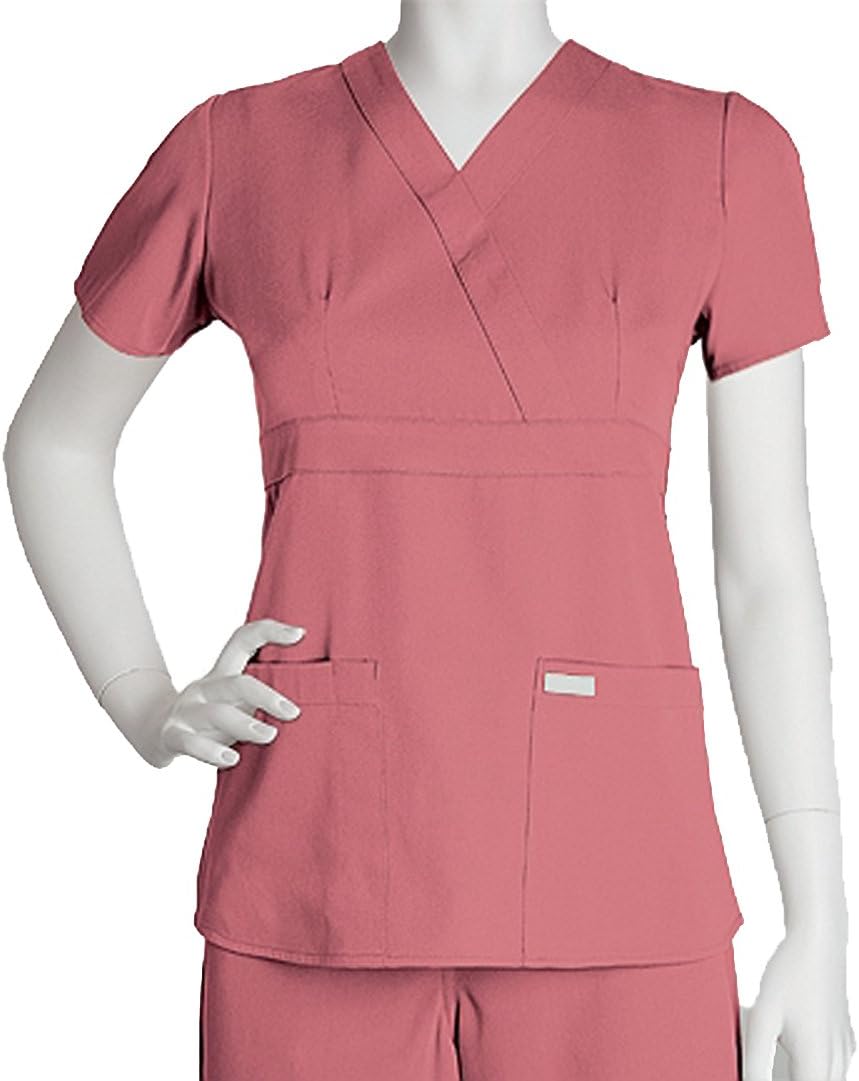 Barco Uniforms 4153-01-M Scrub Top Crossover 3 Pkt, Medical Apparel, Each