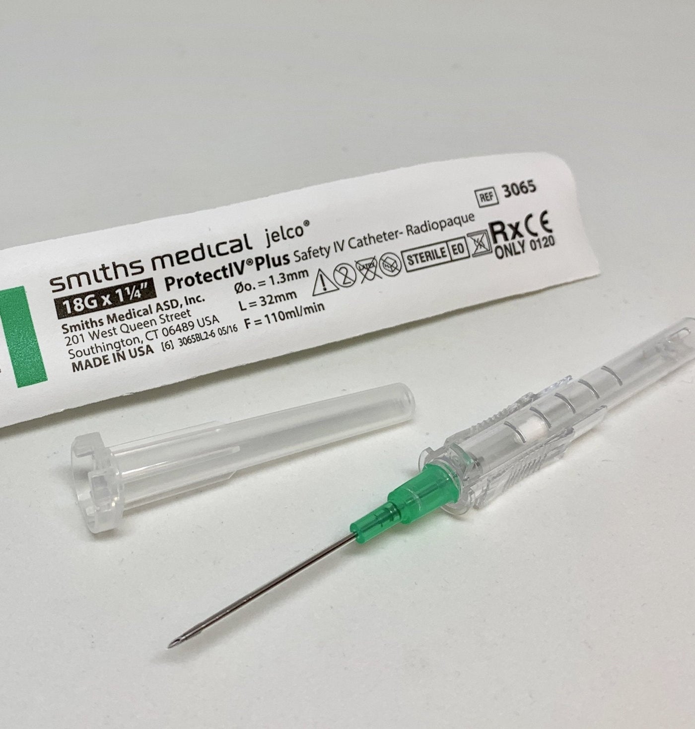 ICU Medical # 306201 Catheter - Protective Plus IV - 16G x 1 ...